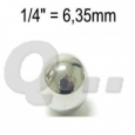 Kogel 1/4 (6.35 mm) Wiel Vespa bromfiets